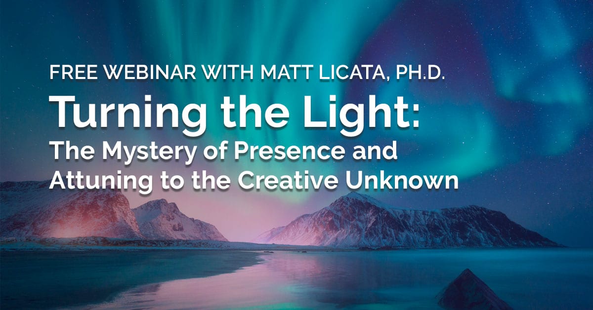 Turning the Light - Matt Licata, PhD